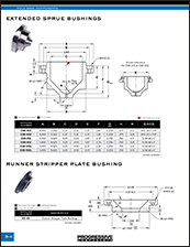 EXTENDED SPRUE BUSHINGS - Progressive Components