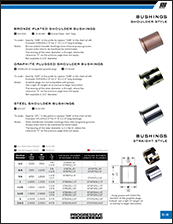 STRAIGHT BUSHINGS - Progressive Components