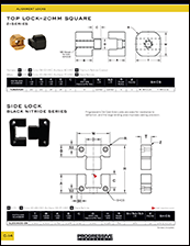 SIDE LOCK - BLACK NITRIDE - Progressive Components