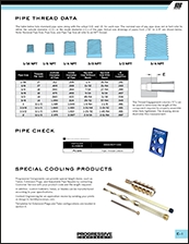 PIPE THREAD CHECK - Progressive Components
