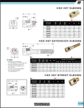 HEX KEY EXTENSION ELBOWS - Progressive Components