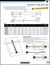 REVERSE FLOW BAFFLES - Progressive Components