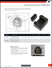 INSULATOR BLOCK ASSEMBLY - Progressive Components