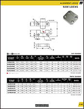 UNTREATED - INCH STANDARD SIDE LOCKS - Progressive Components